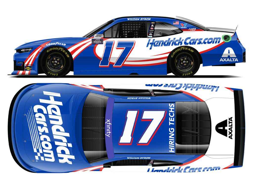 William Byron 2024 Hendrickcars.com1:64 Nascar Diecast