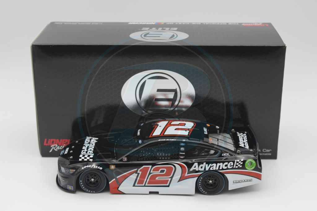 Ryan Blaney 2021 Advance Auto Parts Darlington Throwback 1:24 Elite ...