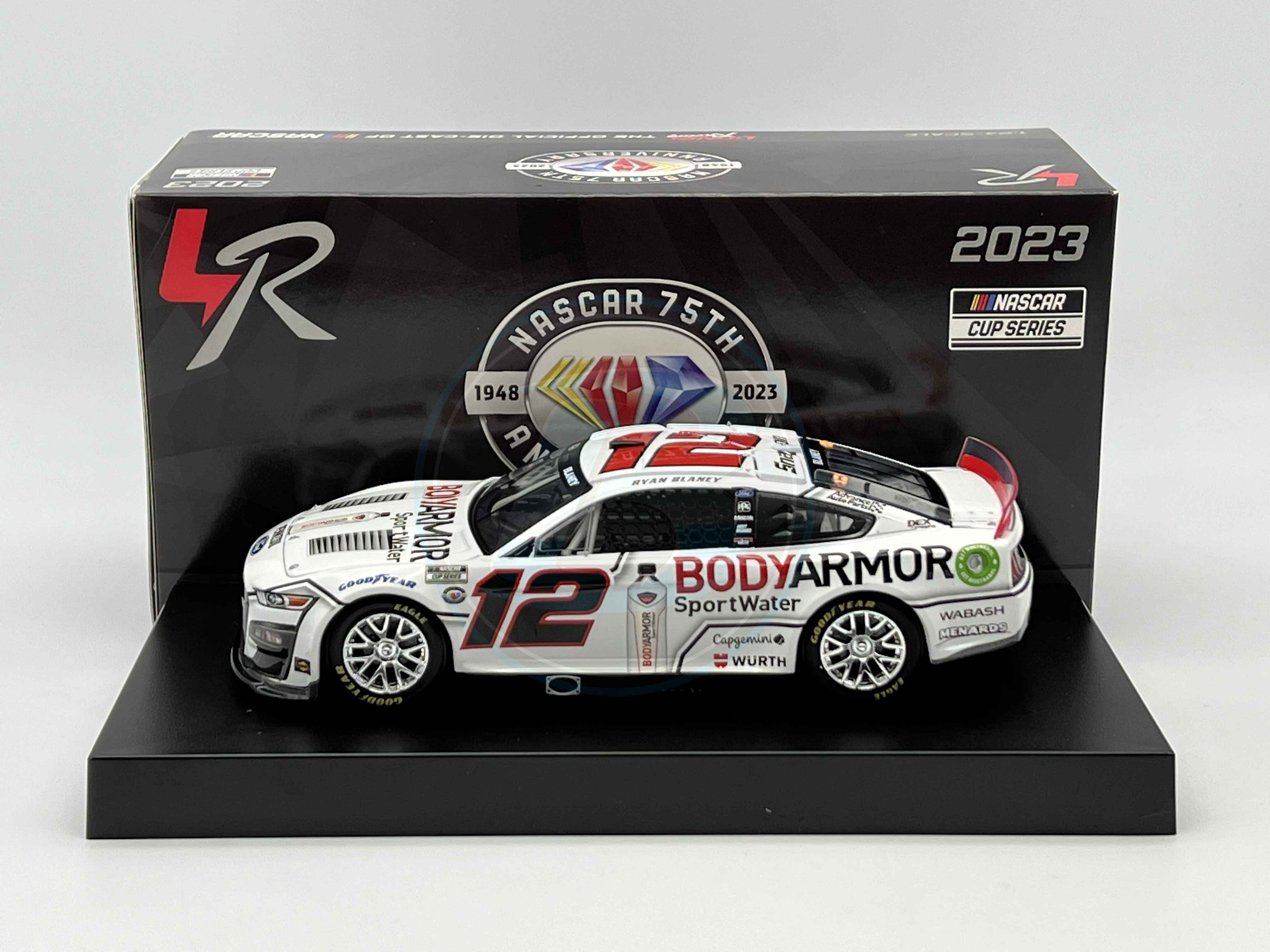 Nascar Diecast Cars 1 24 2024 Ryan Blaney #12 BODYARMOR Zero Sugar ...