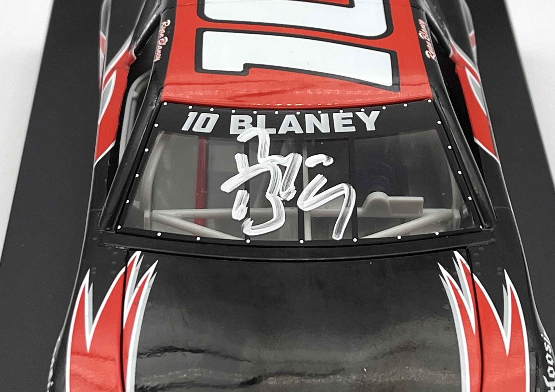 Ryan Blaney Autographed 2008 DB Racing 1:24 Late Model Stock Car Diecast