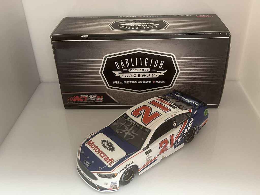 Ryan Blaney Autographed 2017 Motorcraft / Quick Lane Darlington ...