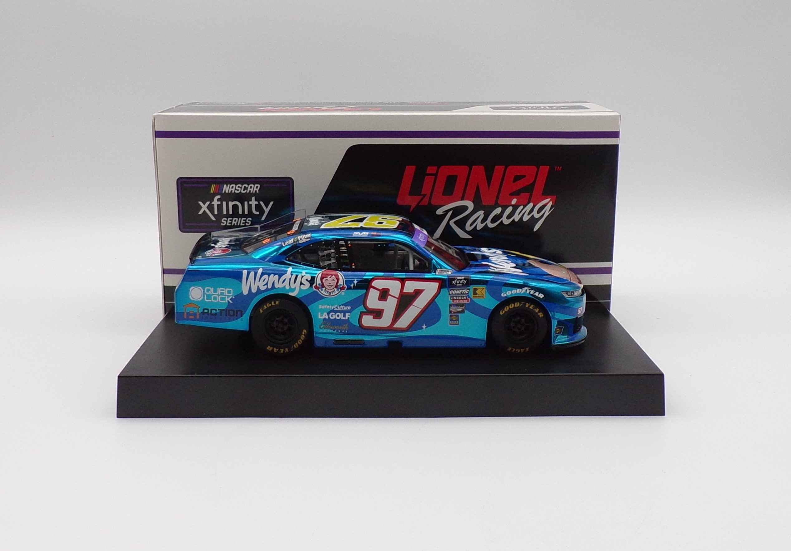 Shane Van Gisbergen 2024 Wendy's 1:24 Color Chrome Nascar Diecast