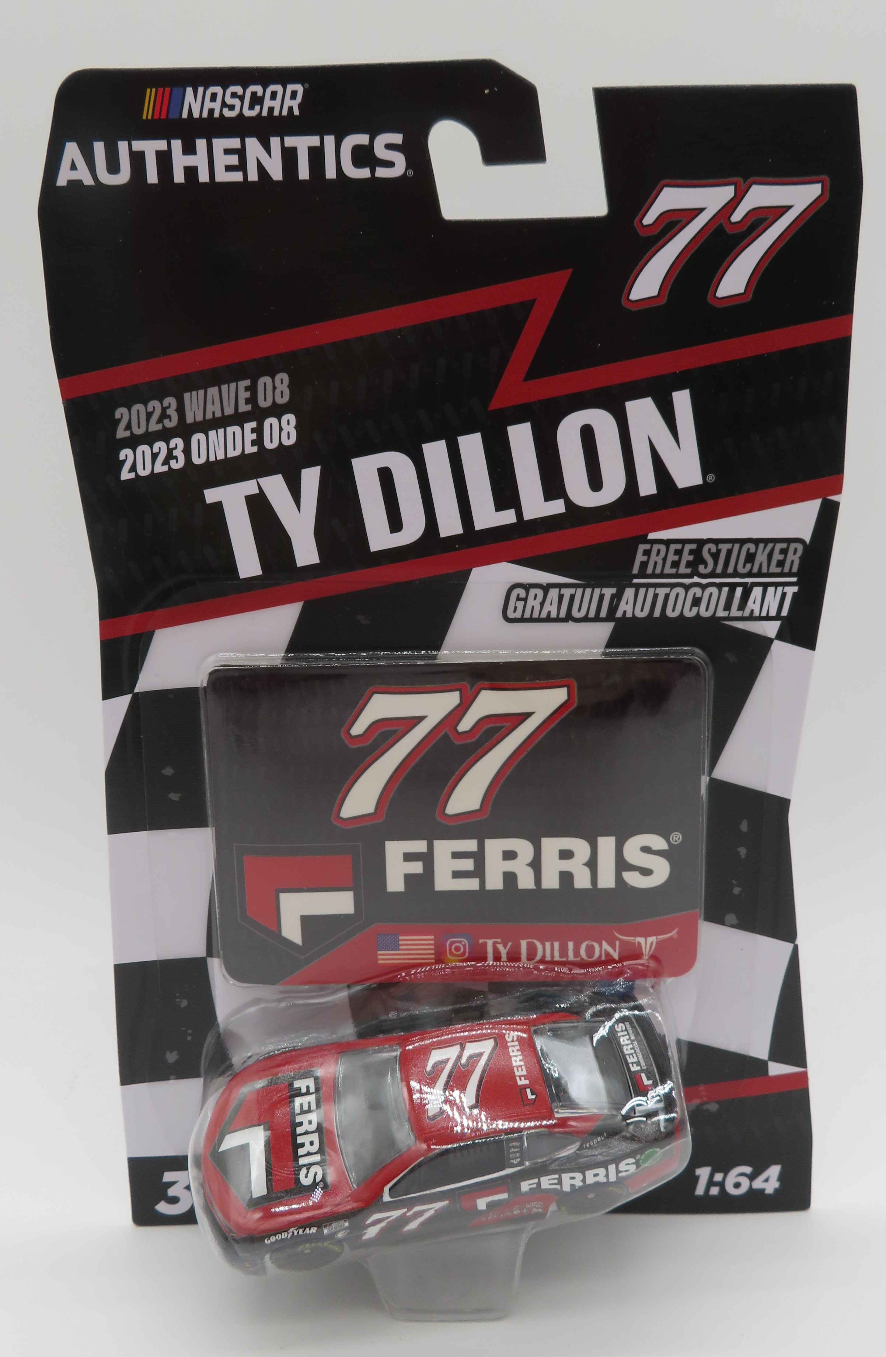 Ty Dillon 2023 Ferris 1:64 Wave 8 Nascar Authentics