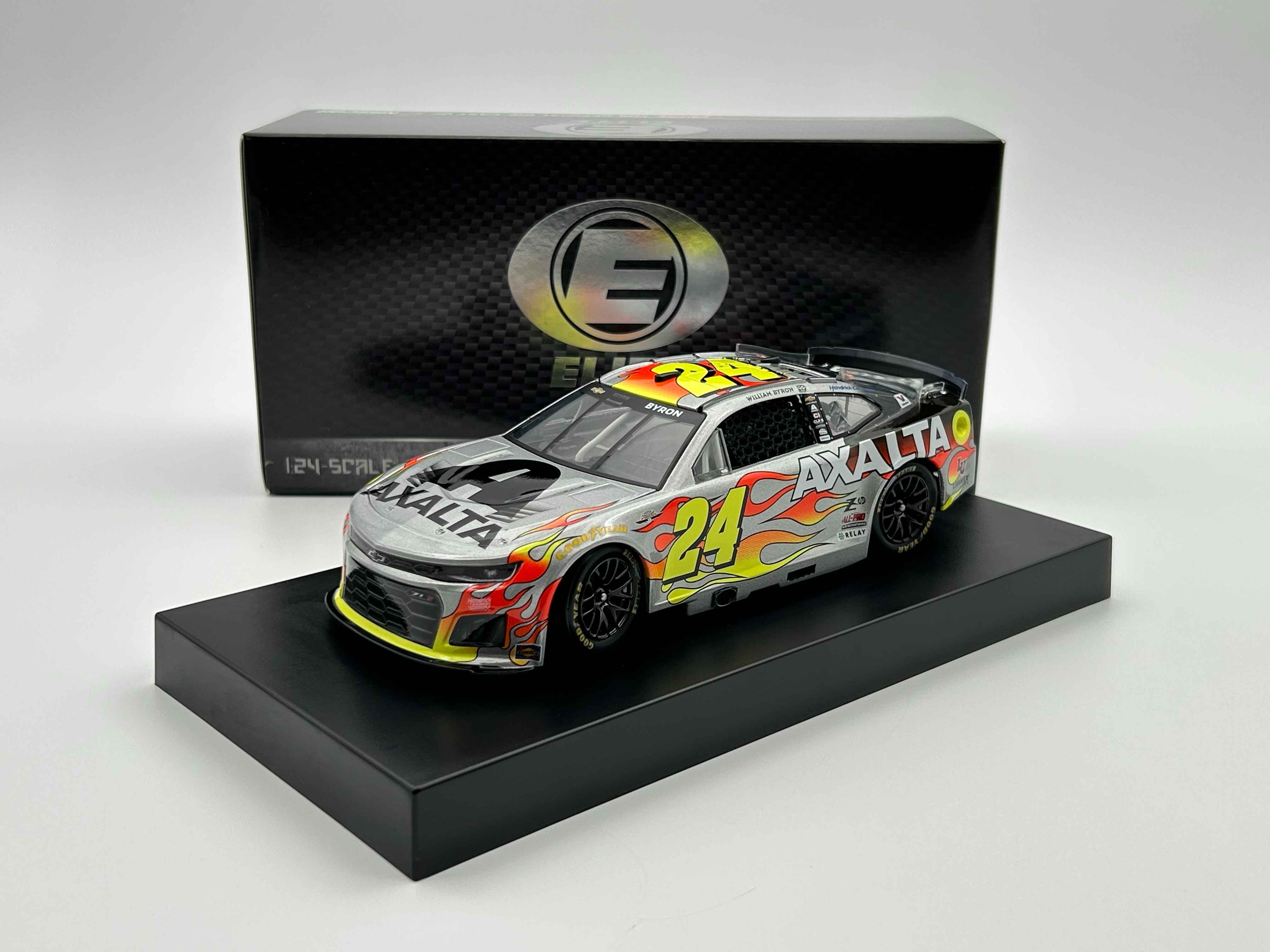 William Byron 2025 Axalta Throwback 1:24 Elite Nascar Diecast