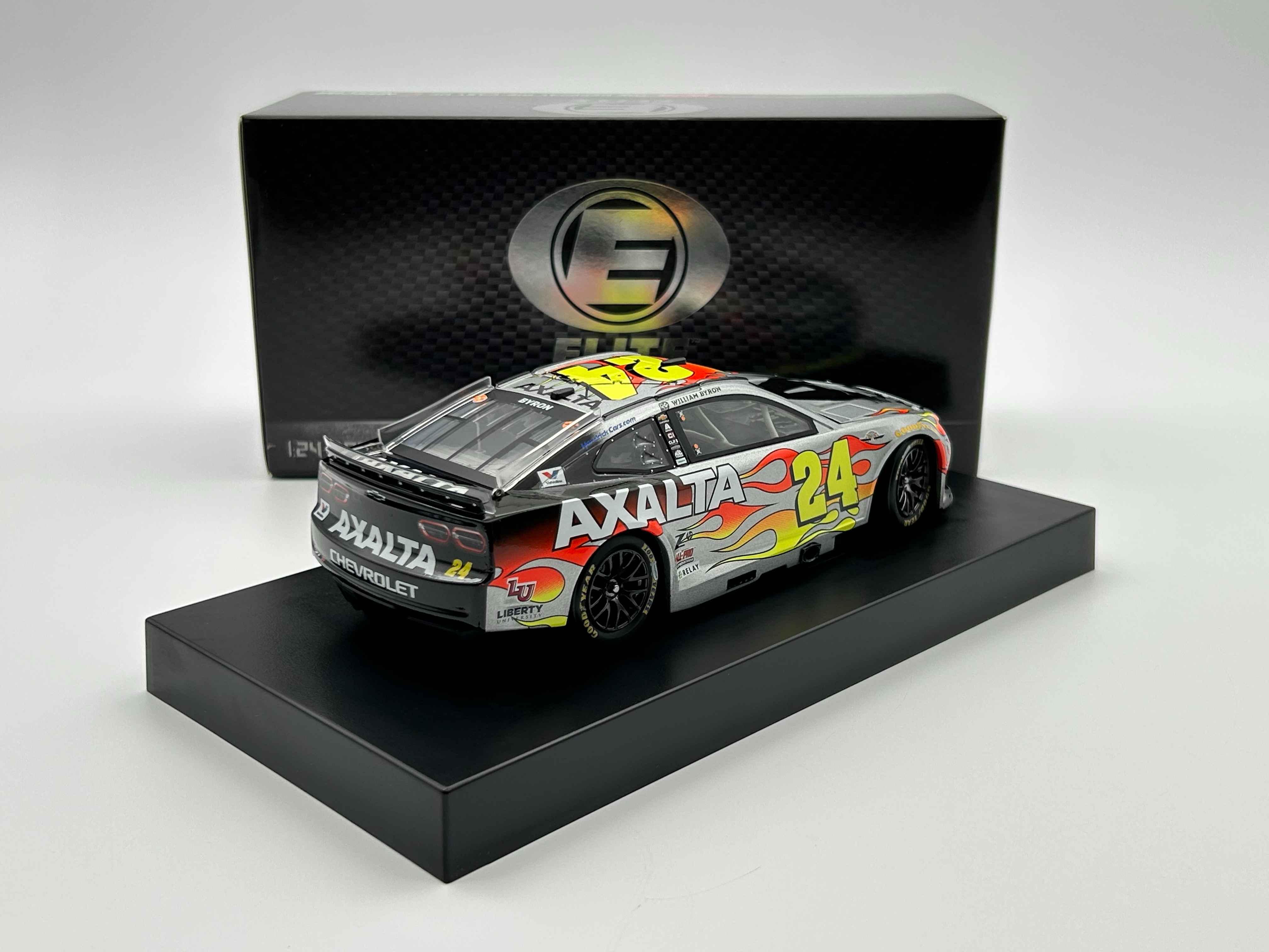 William Byron 2025 Axalta Throwback 1:24 Elite Nascar Diecast