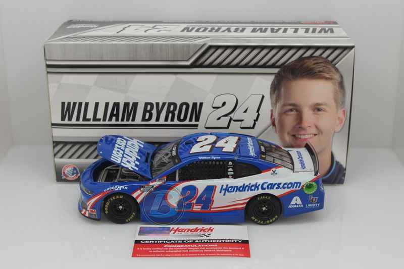 William Byron Autographed 2020 HendrickCars.com 1:24 Nascar Diecast