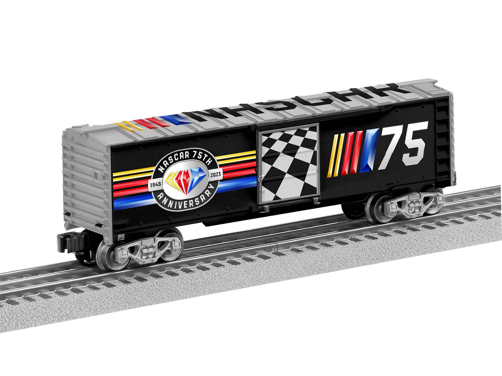 NASCAR 75th Anniversary Commemorative "Made in the USA" Boxcar
