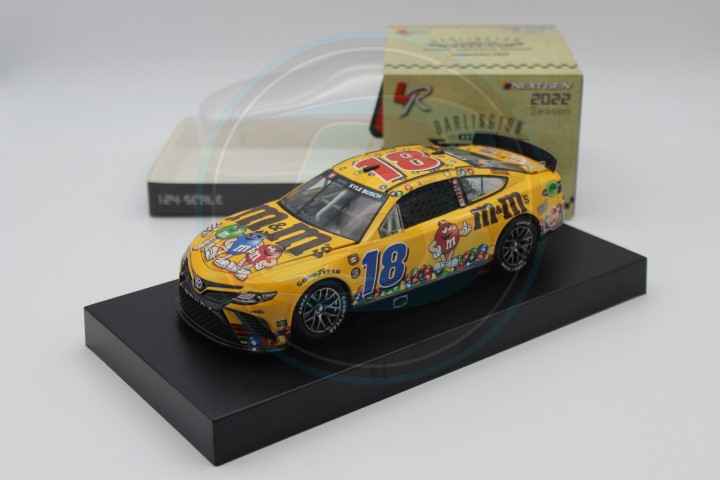 Kyle Busch 2022 M&M's Darlington Throwback 1:24 Nascar Diecast